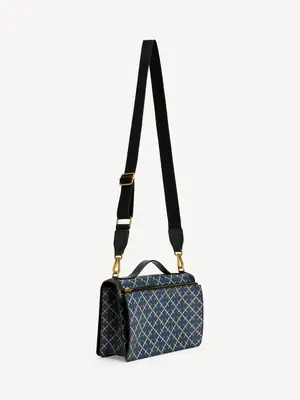 BY MALENE BIRGER Loennas Shoulder Bag - Navy Blazer