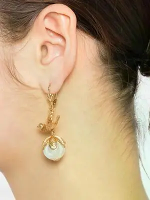 BLAKLACE Bead Embellishment Earrings