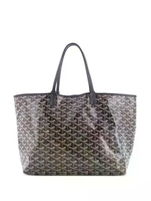 Goyard Saint Louis Coated Canvas Pm Tote Bag - Black