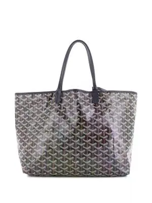 Goyard Saint Louis Coated Canvas Pm Tote Bag - Black