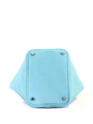 Hermès Picotin Lock Bag Clemence Pm - Blue