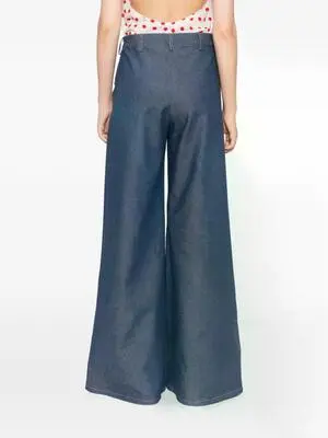 BLAKLACE Cutout Trousers - Blue