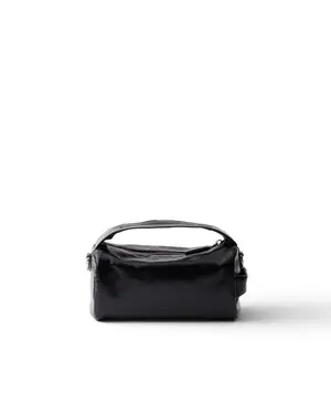 Prada Leather Shoulder Bag - Black