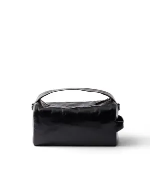 Prada Leather Shoulder Bag - Black
