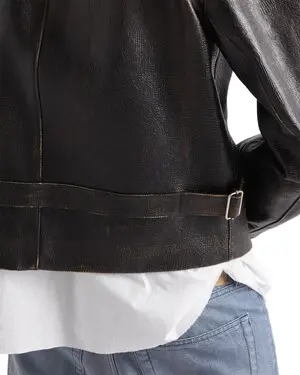 Prada Nappa Leather Jacket - Black