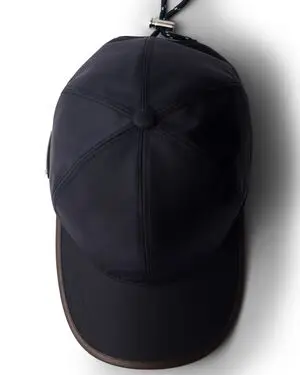 Prada Speedrock Re-nylon Baseball Cap - Navy