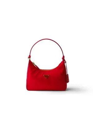 Prada Re-edition 2005 Re-nylon And Saffiano Mini Bag - Red