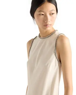 Prada Sablé Sheath Dress