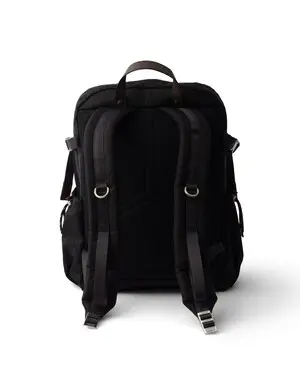 Prada Speedrock Re-nylon And Leather Backpack