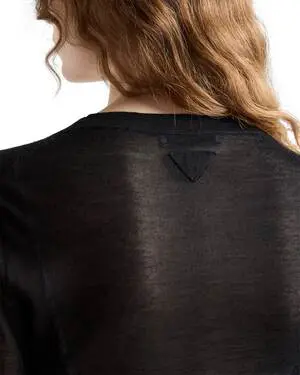 Prada Cashmere And Silk Cardigan