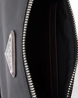 Prada Speedrock Re-nylon Smartphone Case - Black