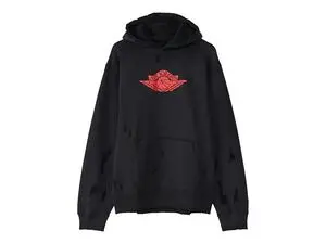 JORDAN Rare Air Fleece Pullover Hoodie - Black
