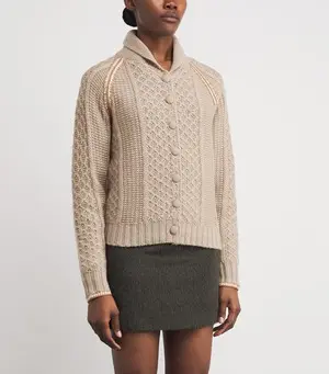 Guest In Residence Wool-cashmere Marlowe Cardigan