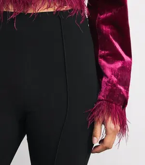 Cinq À Sept Crepe Brianne Tailored Trousers