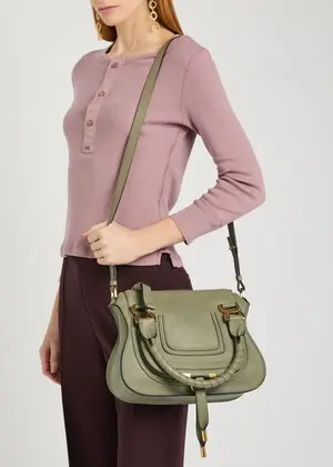 Chloé Marcie Small Leather Shoulder Bag