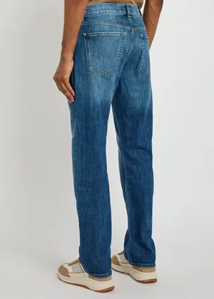 7 For All Mankind Straight-leg Stretch-denim Jeans