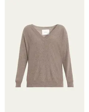 LISA YANG Kenny Cashmere V-neck Sweater