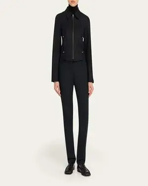 TONYWACK Wool Zip Jacket