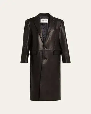 TONYWACK Vegetable-tanned Leather Coat