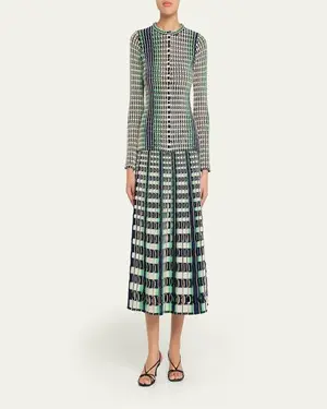 Simkhai Mabel Openwork Cardigan