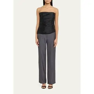 Simkhai Emerson Ruched Bustier