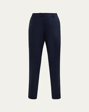 Lafayette 148 New York Clinton Cropped Stretch Wool Pants