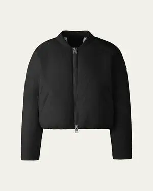 Canada Goose Elba Down Bomber Jacket - Black