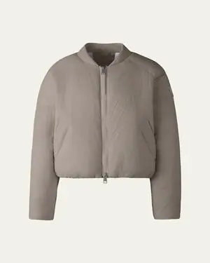 Canada Goose Elba Down Bomber Jacket - Limestone