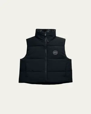 Canada Goose Grandview Cropped Down Vest - Black