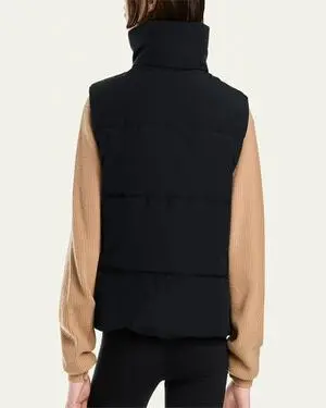 Canada Goose Grandview Cropped Down Vest - Black