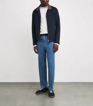 Paul & Shark Denim Drawstring Chinos