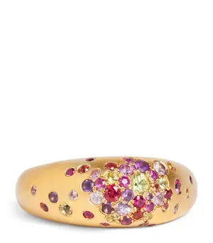 NADA GHAZAL My Muse Urban Summer Nights Ring - Gold