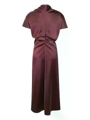DRHOPE Short-sleeve Midi Dress