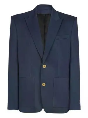 Balmain Twill Two-button Blazer