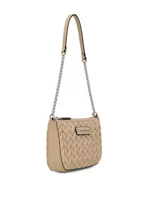 Karl Lagerfeld Quilted Shoulder Bag With Chain Strap