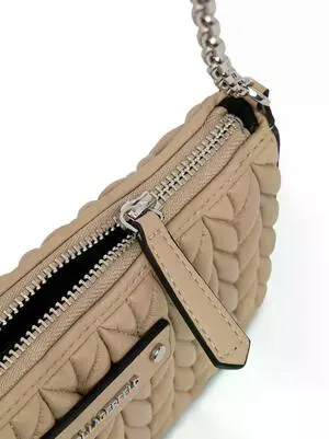 Karl Lagerfeld Quilted Shoulder Bag With Chain Strap