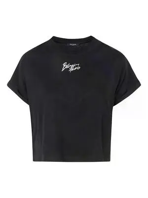 Balmain Logo T-shirt - Black