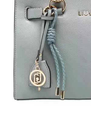 Liu Jo Small Satchel Bag With Charms - Grey