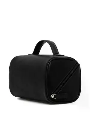 Karl Lagerfeld Embossed Logo Top Handle Makeup Bag