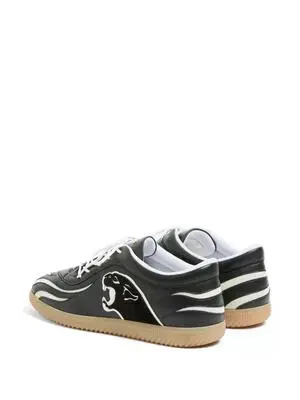 Valentino Garavani Kicky Nappa Leather Sneakers - Black