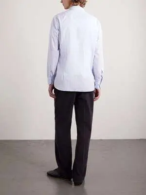 LARDINI Striped Cotton Shirt
