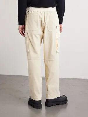 Moncler Straight-leg Cotton-corduroy Cargo Trousers
