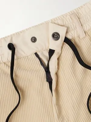 Moncler Straight-leg Cotton-corduroy Cargo Trousers