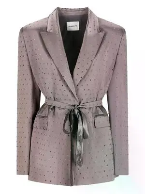 Andamane Tie Detailed Outerwear For Women