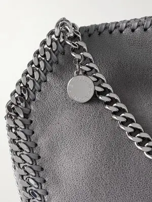 Stella McCartney Falabella Mini Brushed Shoulder Bag - Gray