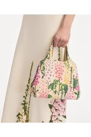 Oscar De La Renta Mini Topaz Tote
