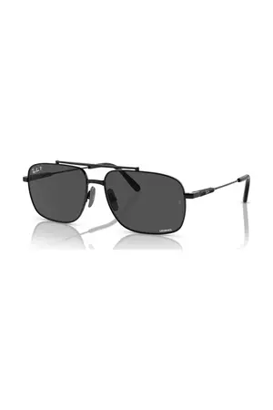 Ray-ban Rb8096 Michael Titanium Polarized+ Sunglasses - Red