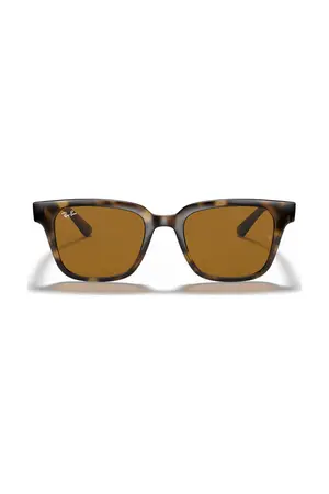 Ray-ban Tortoise Square Sunglasses
