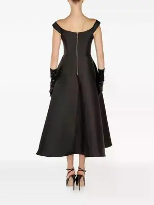 ARAFTU Embellished Off-shoulder Midi Dress
