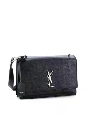 Saint Laurent Sunset Satchel Medium Crossbody Bag